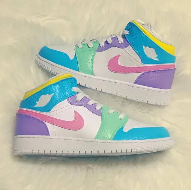 Custom Colorful Air Jordan 1 – insdrip