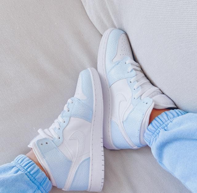 Custom Air Jordan 1 Baby Blue – insdrip